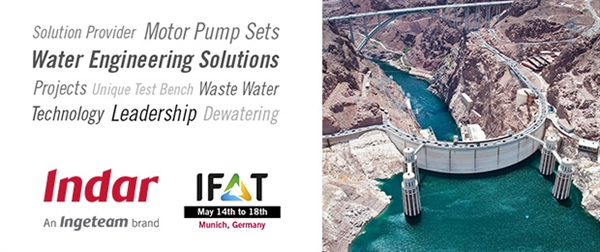 Indar to display its submersible motor pump set solutions at IFAT ...